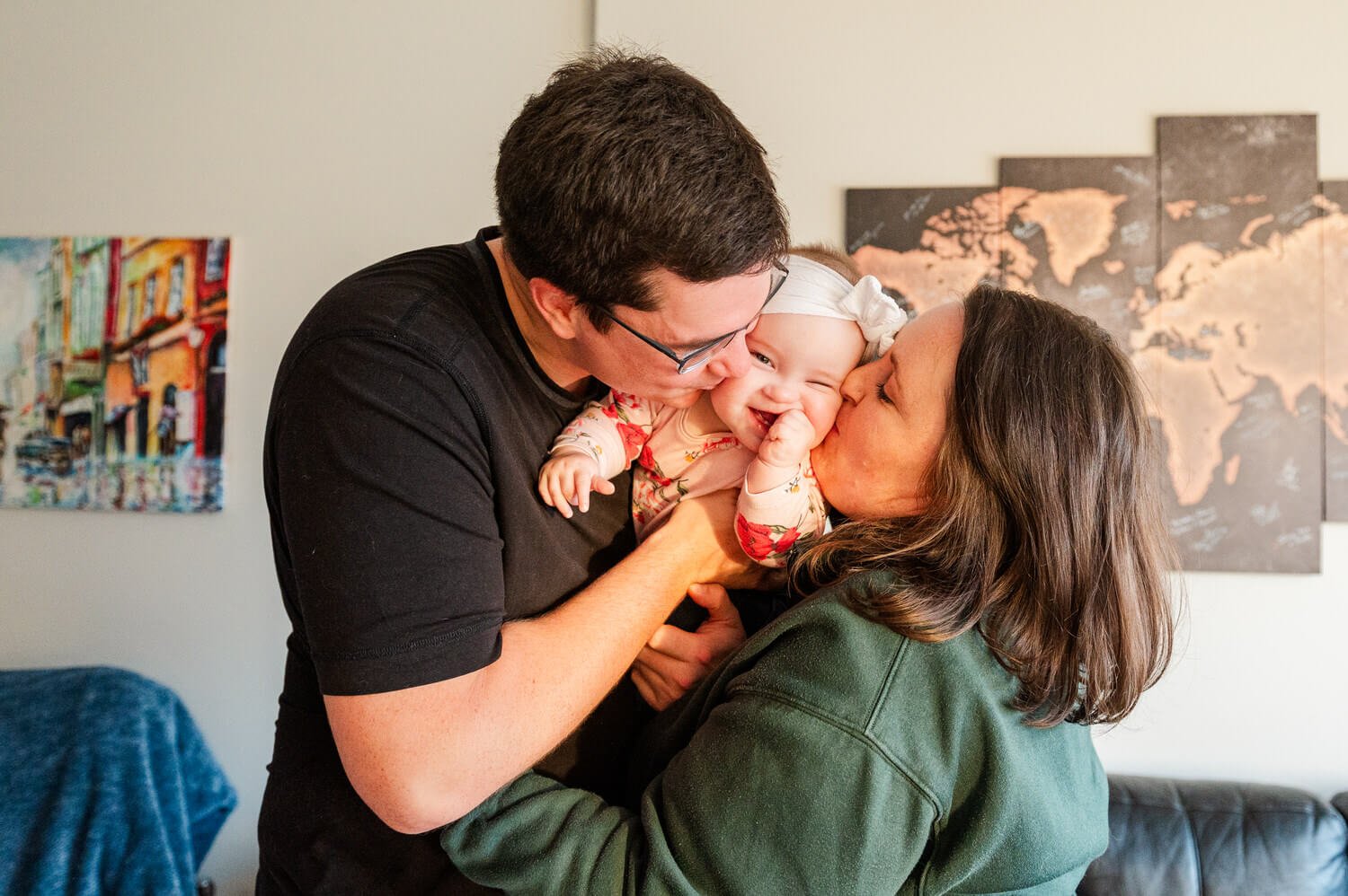 Ben & Megan - In-Home Family Session 2024 | Cam & Courtney Photography